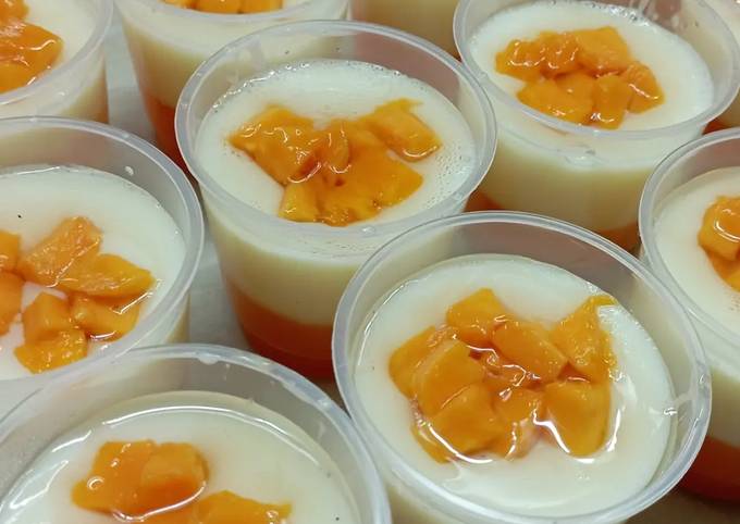 Resep Puding Mangga oleh Silviani Maria - Cookpad