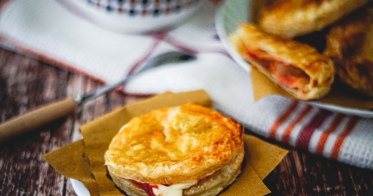 Puff Pastry Mini Pizzas Recipe By Emanuela Casula