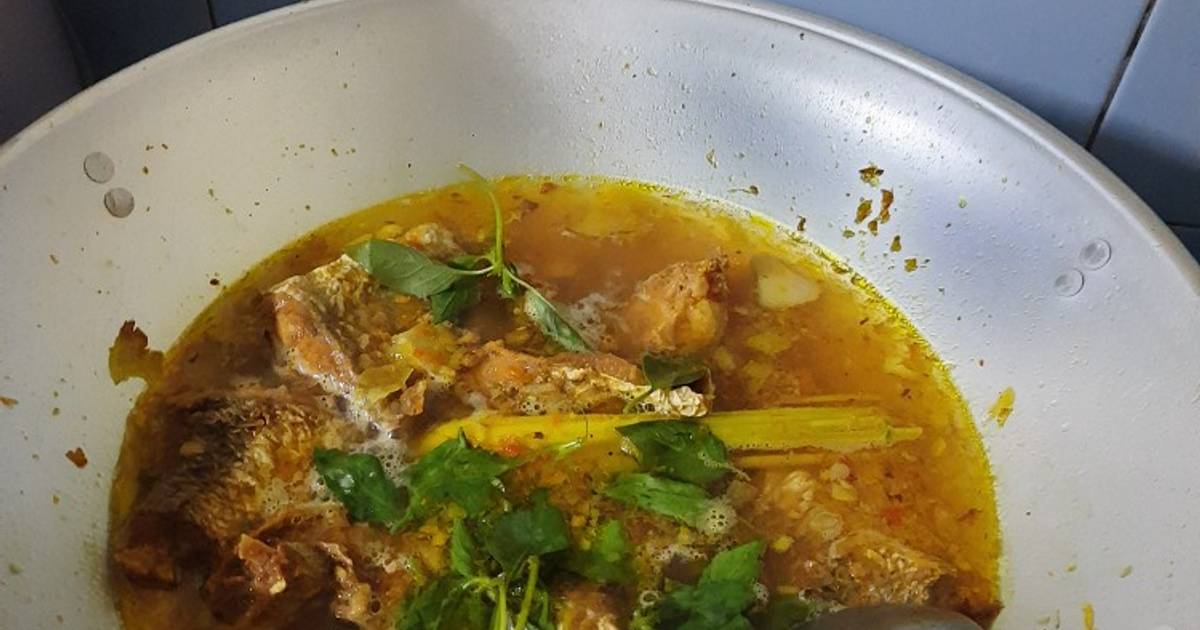 Resep Kakap Kuah Kuning oleh Puspa Beta - Cookpad