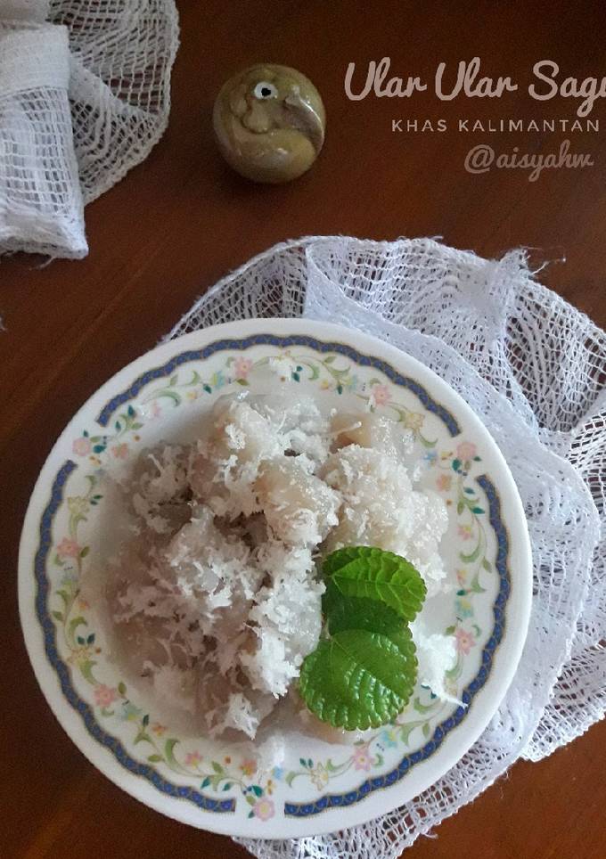 Resep Ular-Ular Sagu (khas Kalimantan) oleh Aisyah wan - Cookpad