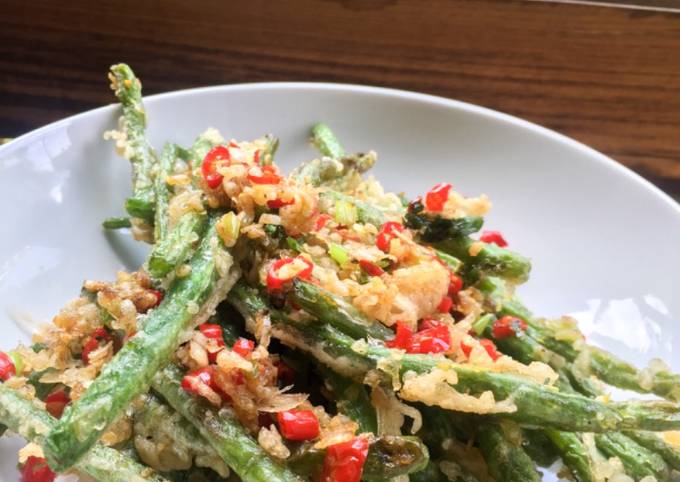 Resep Buncis Cabe Garam oleh Andari Novi - Cookpad