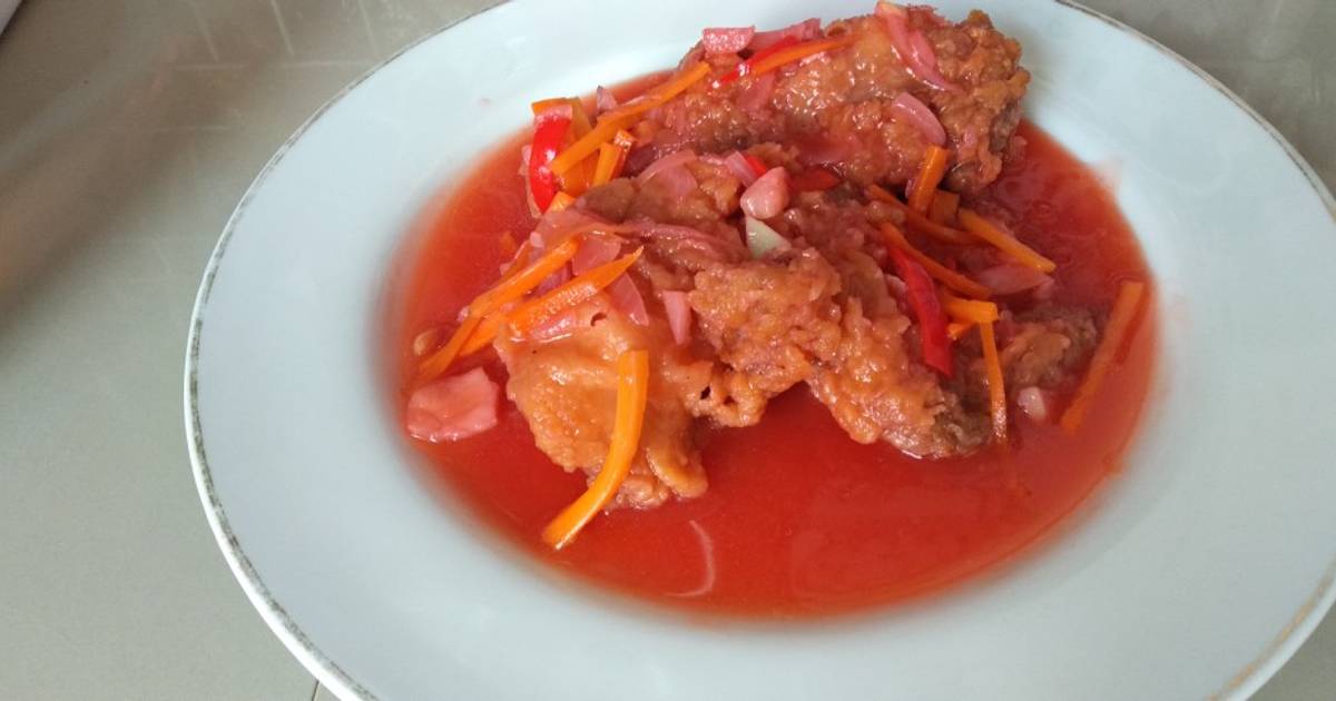 26 resep saos asam manis ala kfc enak dan mudah - Cookpad