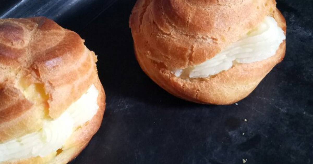 Resep Soes Vanilla oleh olivias4727 - Cookpad