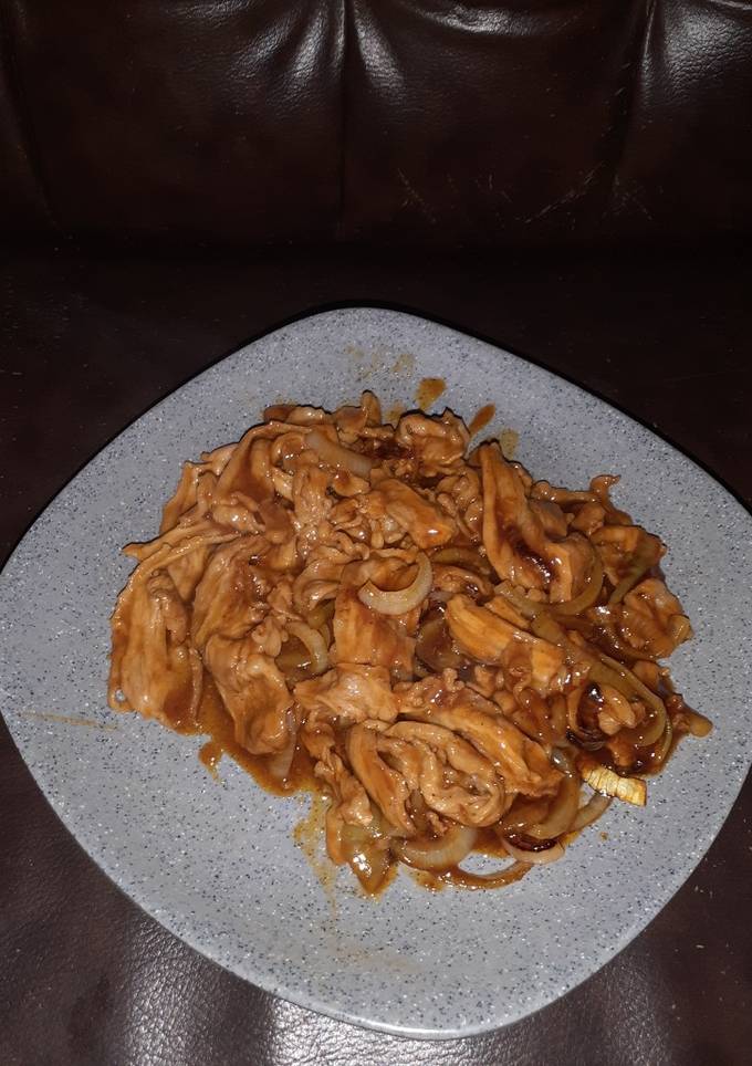Resep Beef Slices Saus Barbeque oleh Arumia - Cookpad