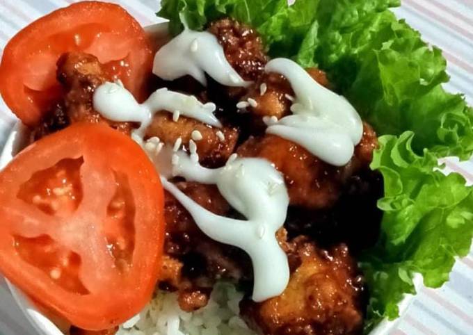 Resep Rice Bowl Barbeque oleh Evi Nurhayati ( Dapoer Syaca) - Cookpad
