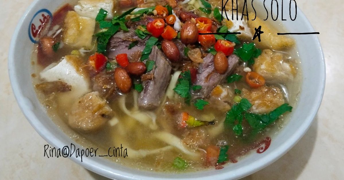 Resep Bakmi Toprak Khas Solo Versi My Mother oleh Rina - Cookpad