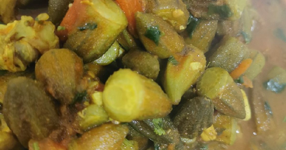 طريقة عمل يخنة بامية بالطريقة الهندية على اصولها بطريقة سهلة وسريعة من ...