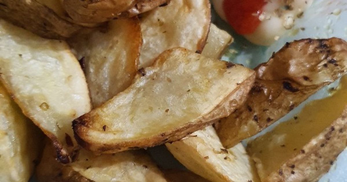Resep Potato Wedges (Air Fryer) oleh Susi Gunawan - Cookpad