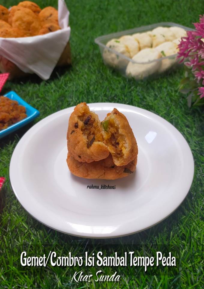 Resep Gemet/Combro Isi Sambal Tempe Peda_Khas Sunda oleh Rahma_Bunda ...