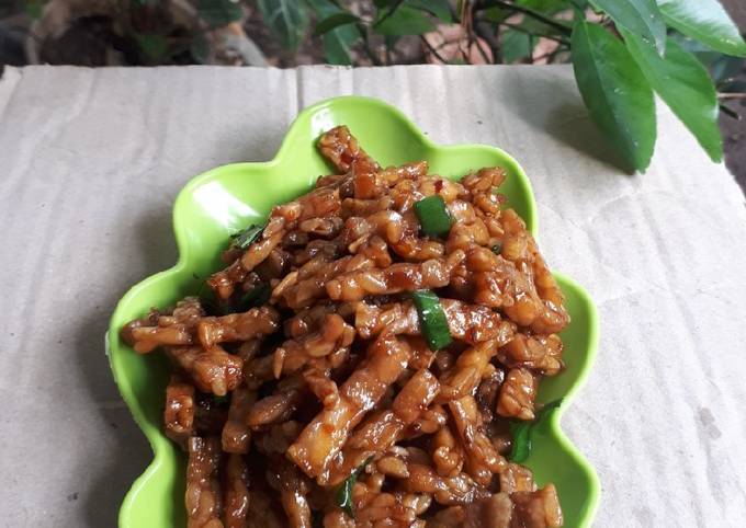 Resep Tempe Oseng Saori oleh Emilia Khan - Cookpad