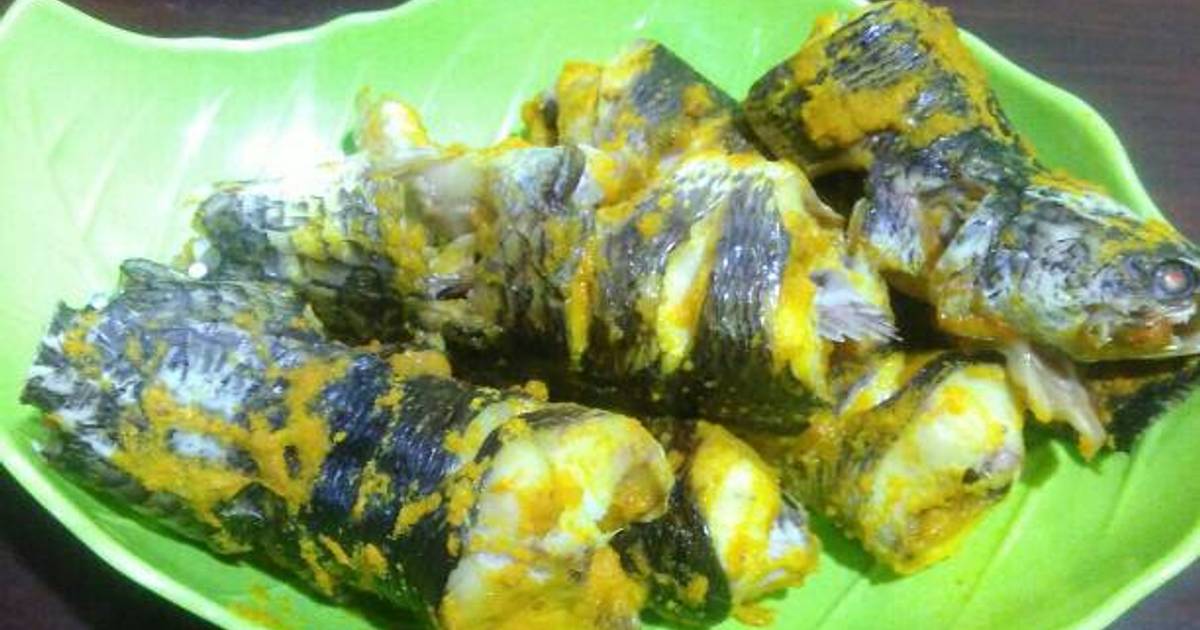 Resep Ikan Gabus Bumbu Kuning Panggang Oven oleh Mama Inaa - Cookpad