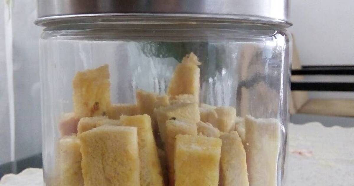 Resep Stik Roti (Snack bayi gurih 10 m) oleh Bunda Kimita - Cookpad