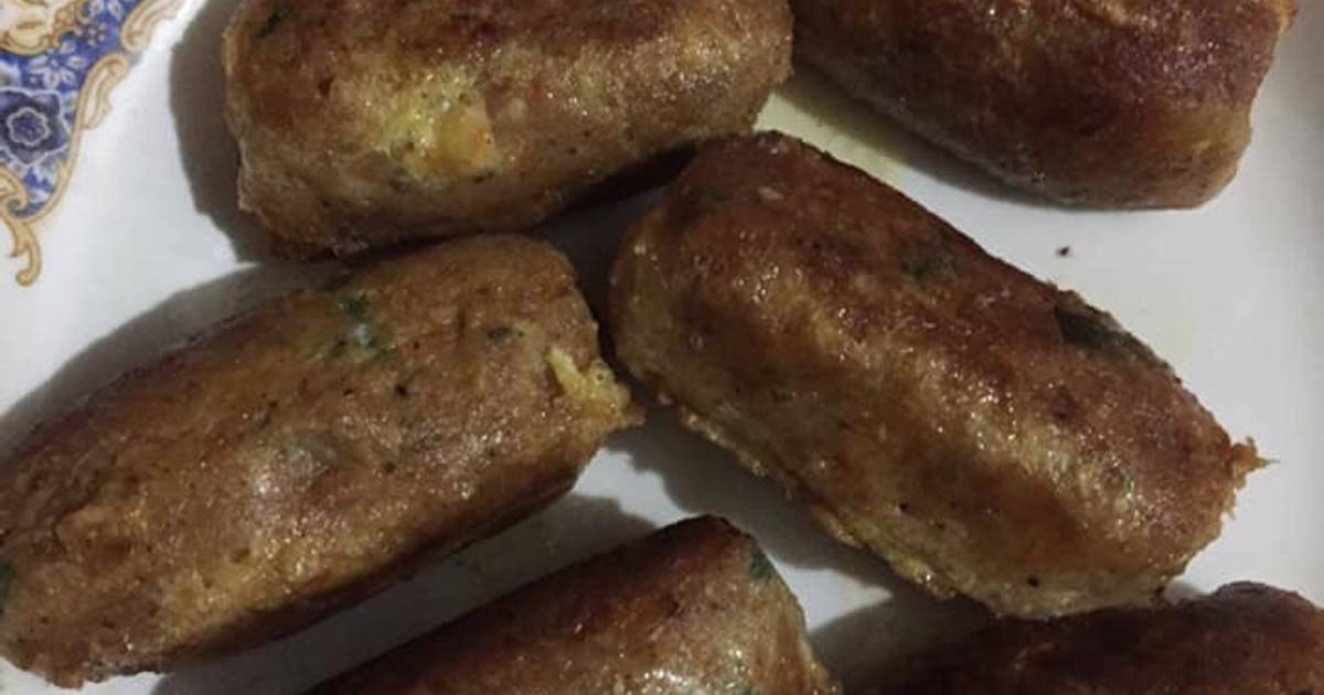 Mutton vegetables shami kabab Recipe by Sami Saqib - Cookpad