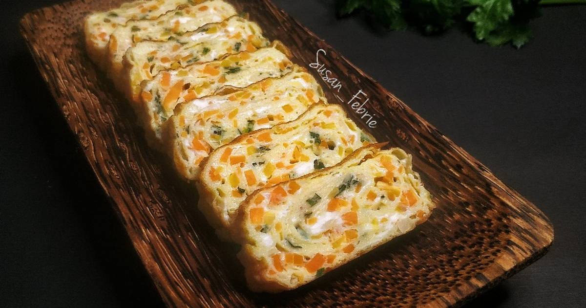 Resep Gyeran Mari/Telur Gulung ala Korea oleh Susan_Febrie - Cookpad