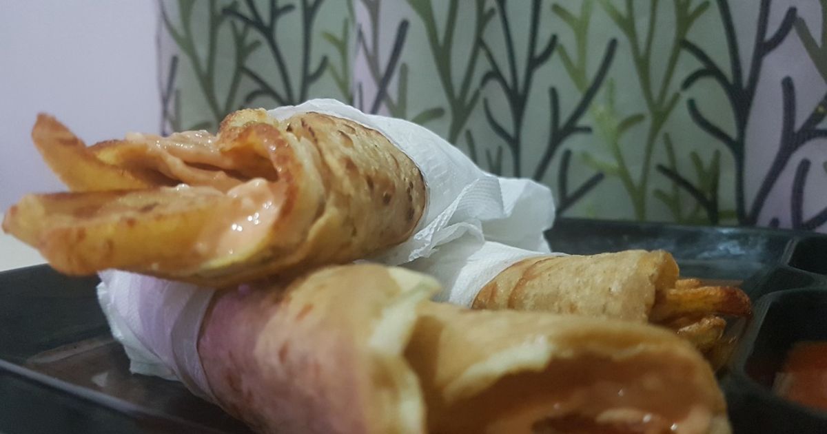 Potato French Fries Roll Potato French Fry Roll At Home Recipe by ...