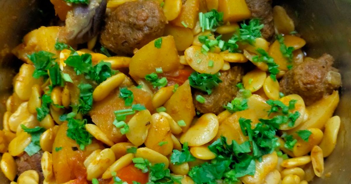Broad Beans Subzi Recipe by Darshana Patel - Cookpad