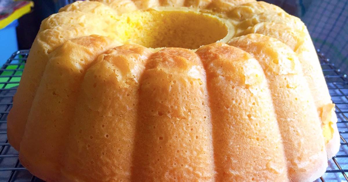 Resep Pumpkin sponge cake oleh Yana Armila - Cookpad
