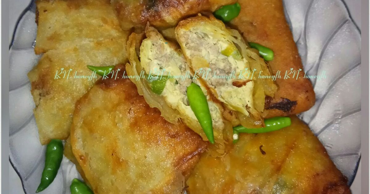 Resep martabak daging cincang telur rumahan enak dan mudah - Cookpad
