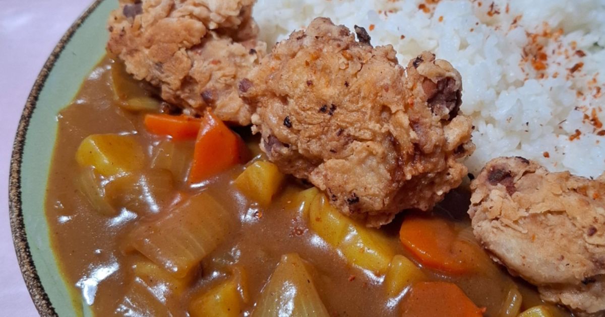 Resep Japanese Chicken Karaage Curry oleh Taawonie Kitchen - Cookpad