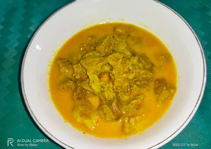 Resep Gulai Daging Sapi oleh Mak Riska - Cookpad