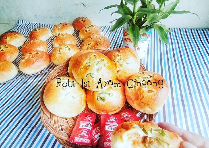 Resep Roti Isi Ayam Cincang oleh Chiensyn Kuliner - Cookpad