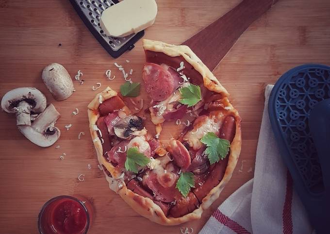 Resep Kulit Pizza Empuuk oleh tasya MamaQ - Cookpad