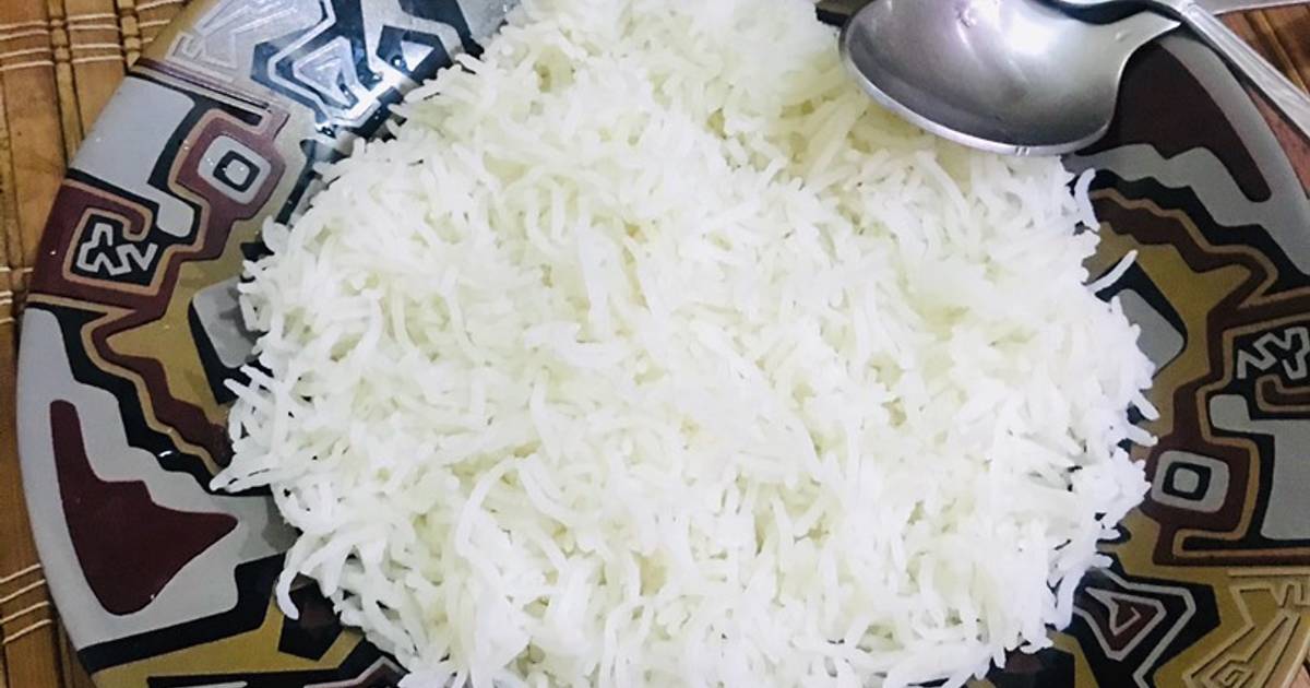 Boiled rice Recipe by Meerab Rais - Cookpad