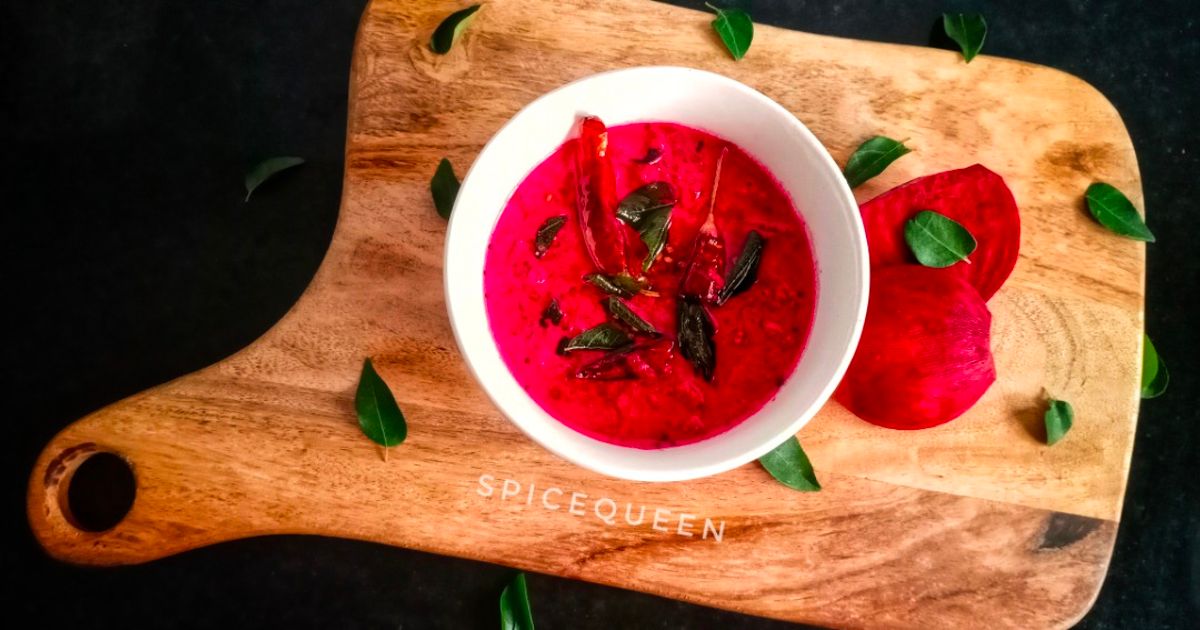 Beetroot Pachadi Recipe by spicequeen - Cookpad