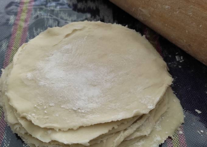 Resep Kulit Gyoza, Dimsum, Pangsit, Kuotie, Siomay oleh lina NH - Cookpad