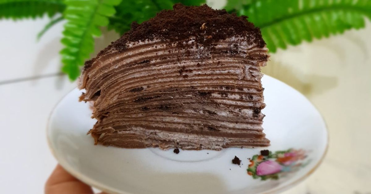 Resep Mille Crepes Oreo oleh Intan KK - Cookpad