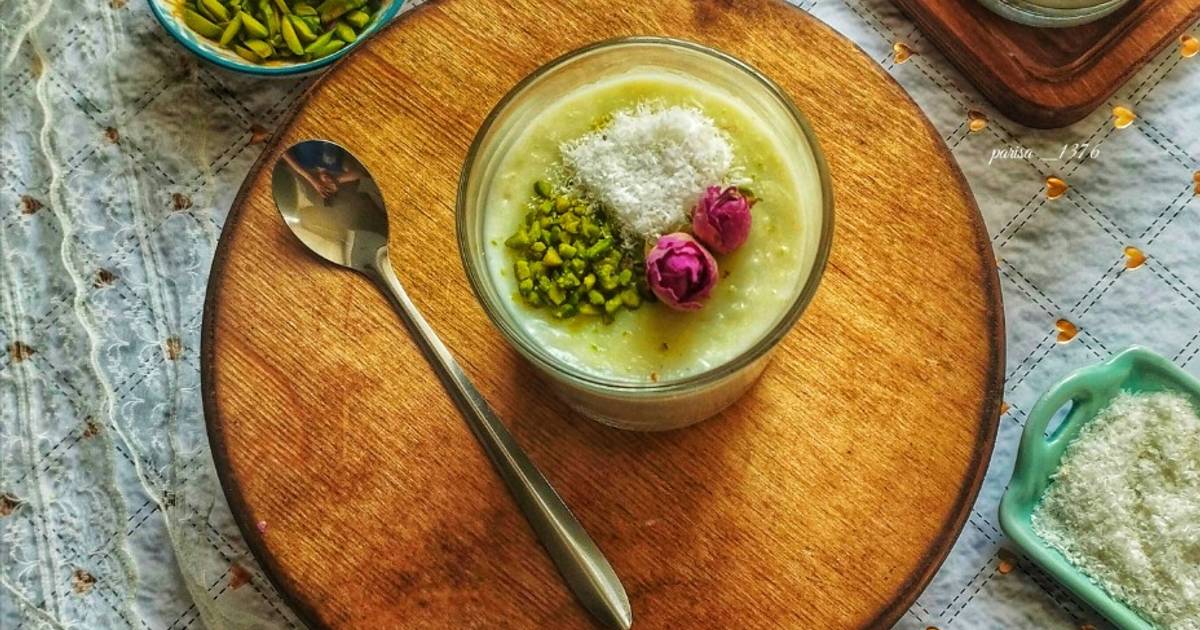 طرز تهیه کشکول پسته ای دسر ماه رمضان (ترکیه) ساده و خوشمزه توسط Parisa ...