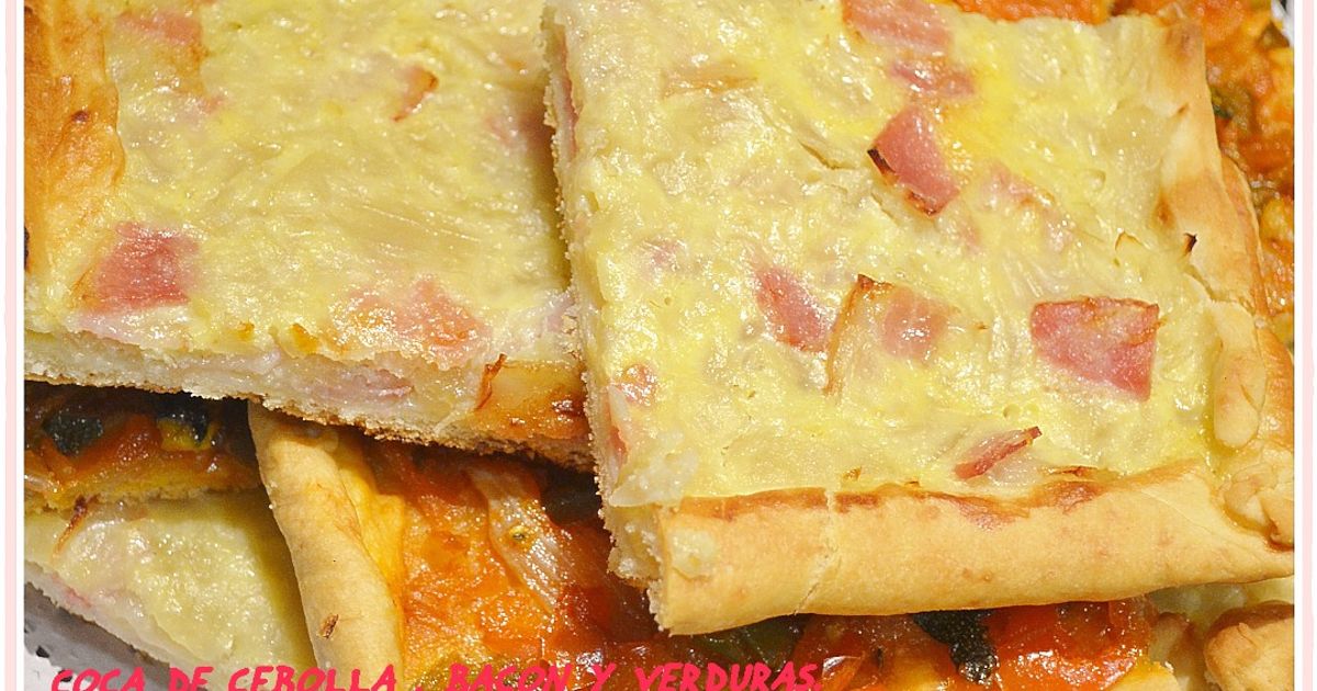 Coca De Cebolla Y Beicon (Thermomix) Receta de PILAR
