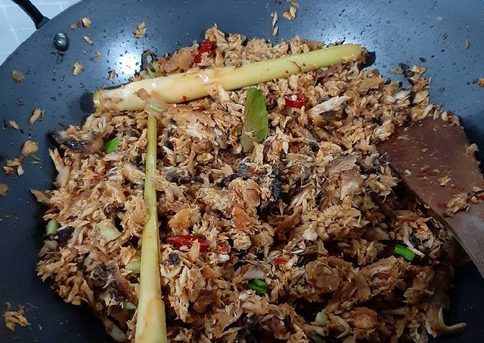 Resep Sambal baby tuna suwir oleh Erica Novitasari - Cookpad