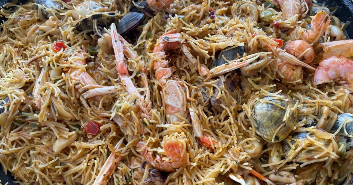 27 recetas muy ricas de fideuá de fideo fino compartidas por cocineros ...
