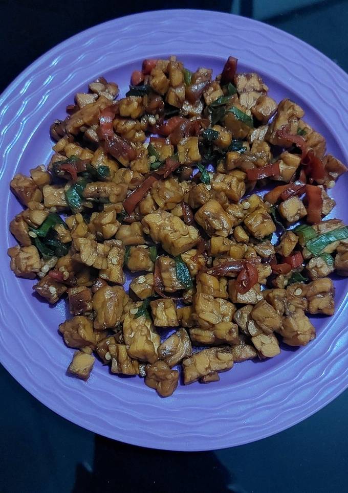 Resep Tempe rebus kecap pedas super sederhana untuk diet oleh ...