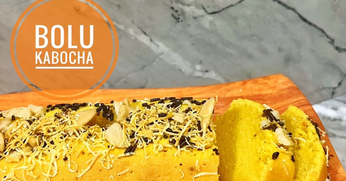 Resep Bolu Kabocha/Labu Kuning oleh Icha Khairunnisa - Cookpad