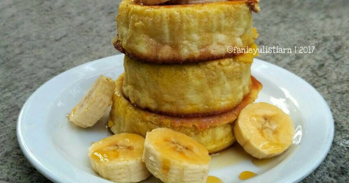Resep Japanese Souffle Pancake (Pancake Jepang) oleh Fanie | Nie's ...