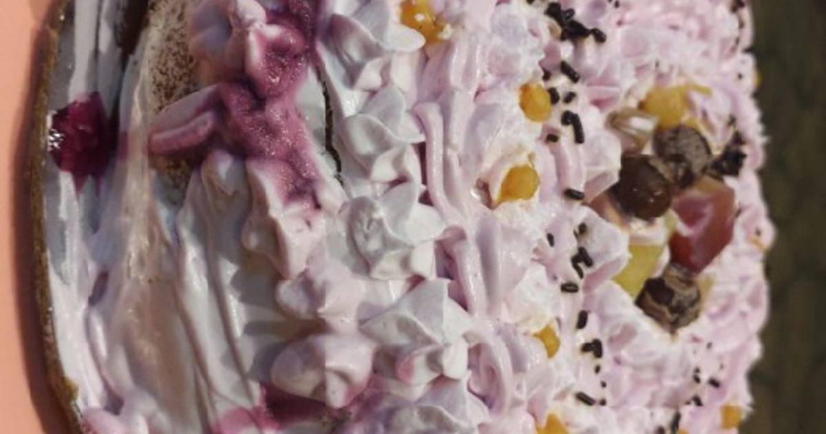 Black current birthday cake Recipe by Neha Garg - Cookpad