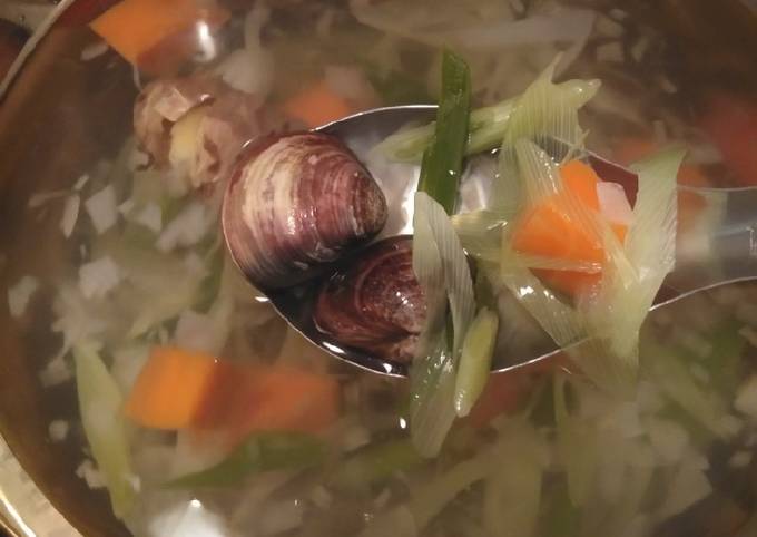 Resep Sup kerang... COCOK untuk anak" oleh Thatha Dyloveshta - Cookpad