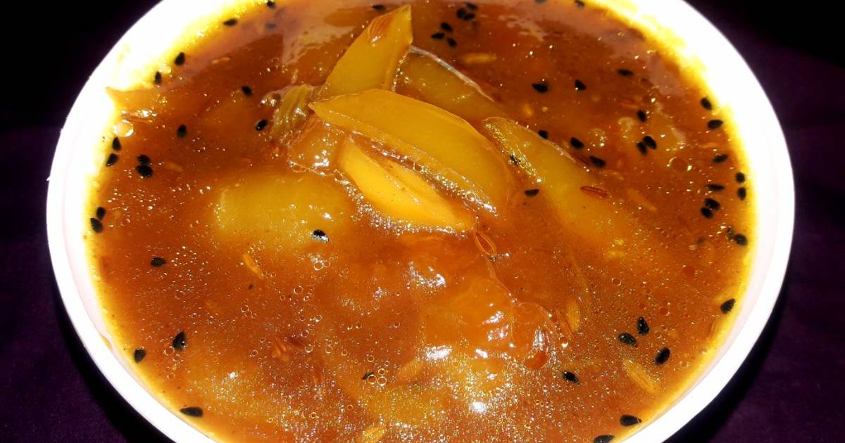 कच्चे आम का खट्टा मीठा गल्का (Kachhe aam ka khatta meetha galka recipe ...