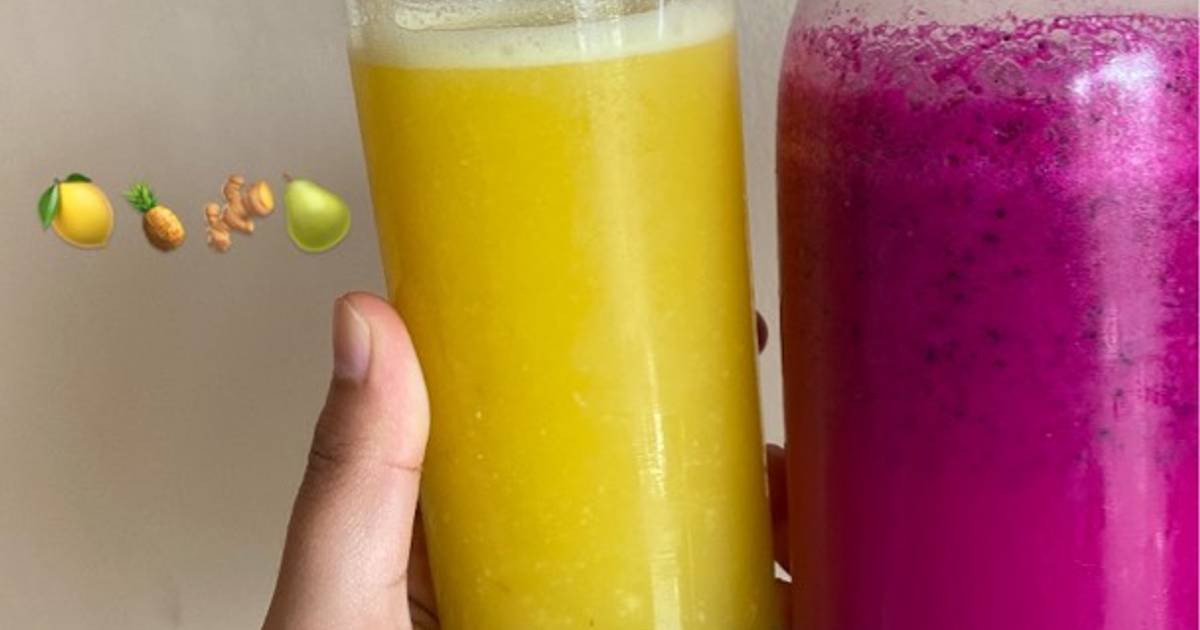 37 resep jus nanas jahe lemon enak dan mudah - Cookpad