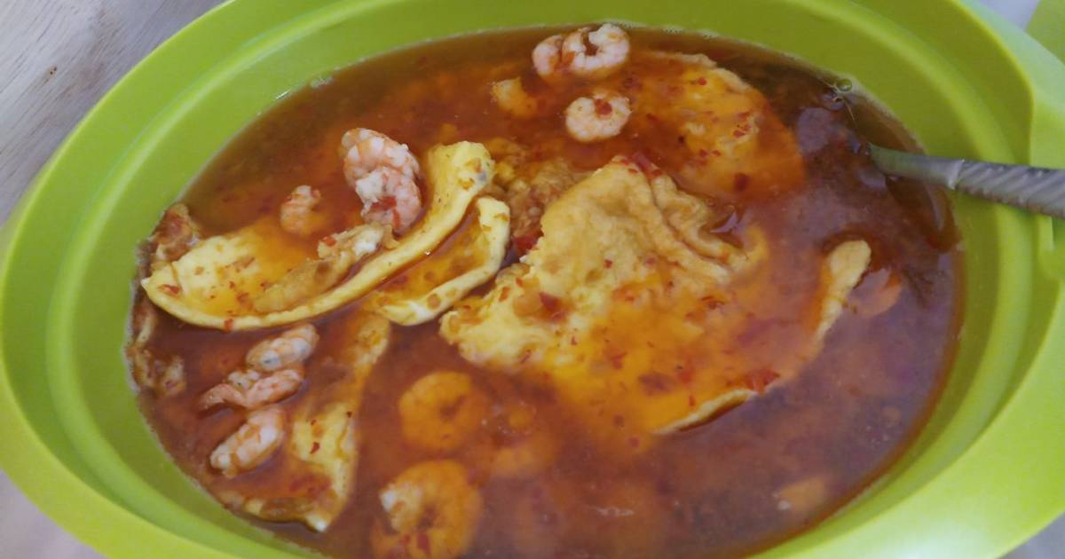 Resep Telor Udang Kuah Rica Rica oleh Maya Andelina - Cookpad