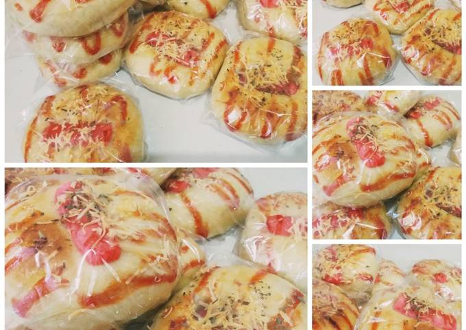 Resep Roti sosis ekonomis tanpa ulen oleh Pirty Sundari - Cookpad
