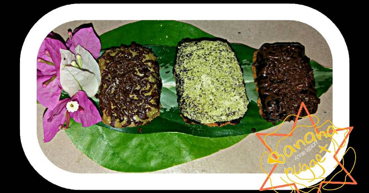 Resep Nugget pisang coklat matcha oleh Annie Febian - Cookpad