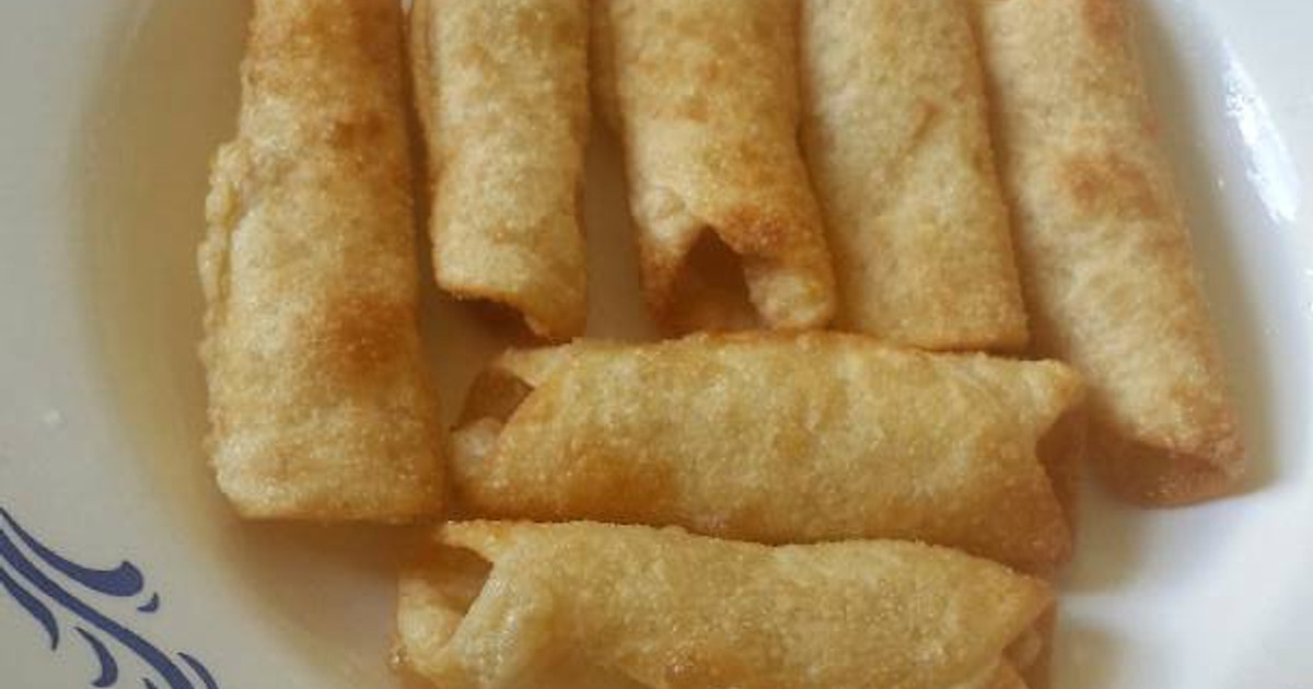 Resep Gorengan Pangsit Gulung Aci oleh Irene Bianca - Cookpad