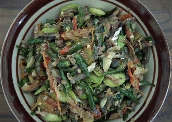Resep Tumis Ikan Peda Petai / Oseng Iwak Pedo oleh Ikha Murtiana Sarry ...