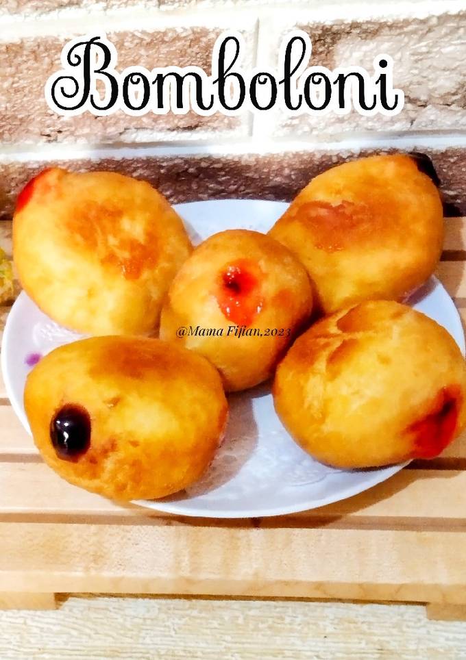Resep Bomboloni oleh Lanjarsih/Mama Fifian ( MasakanRumahan) - Cookpad