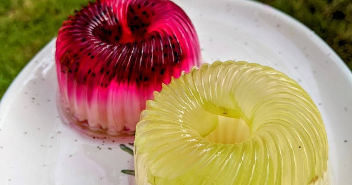 Resep Puding Buah Cantik Dan Simple Oleh Putri Maria Ulfa Cookpad