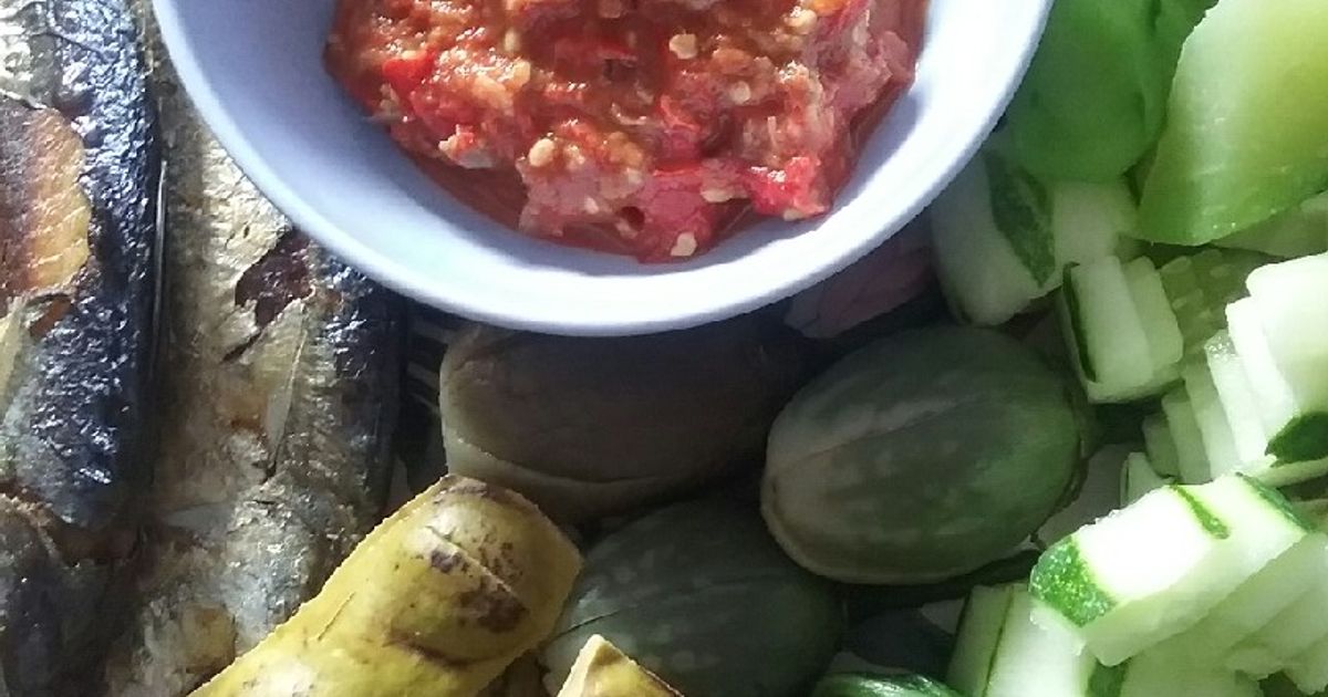 Resep Goreng Gembung Rebus, Lalap, Dan Sambel Terasi #5resepterbaruku ...