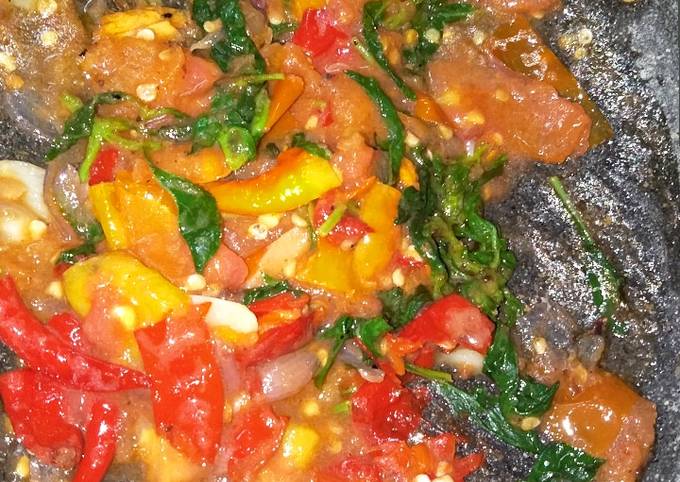 Resep Sambal Sari Laut Kemangi Oleh Berliantika Dara Cookpad